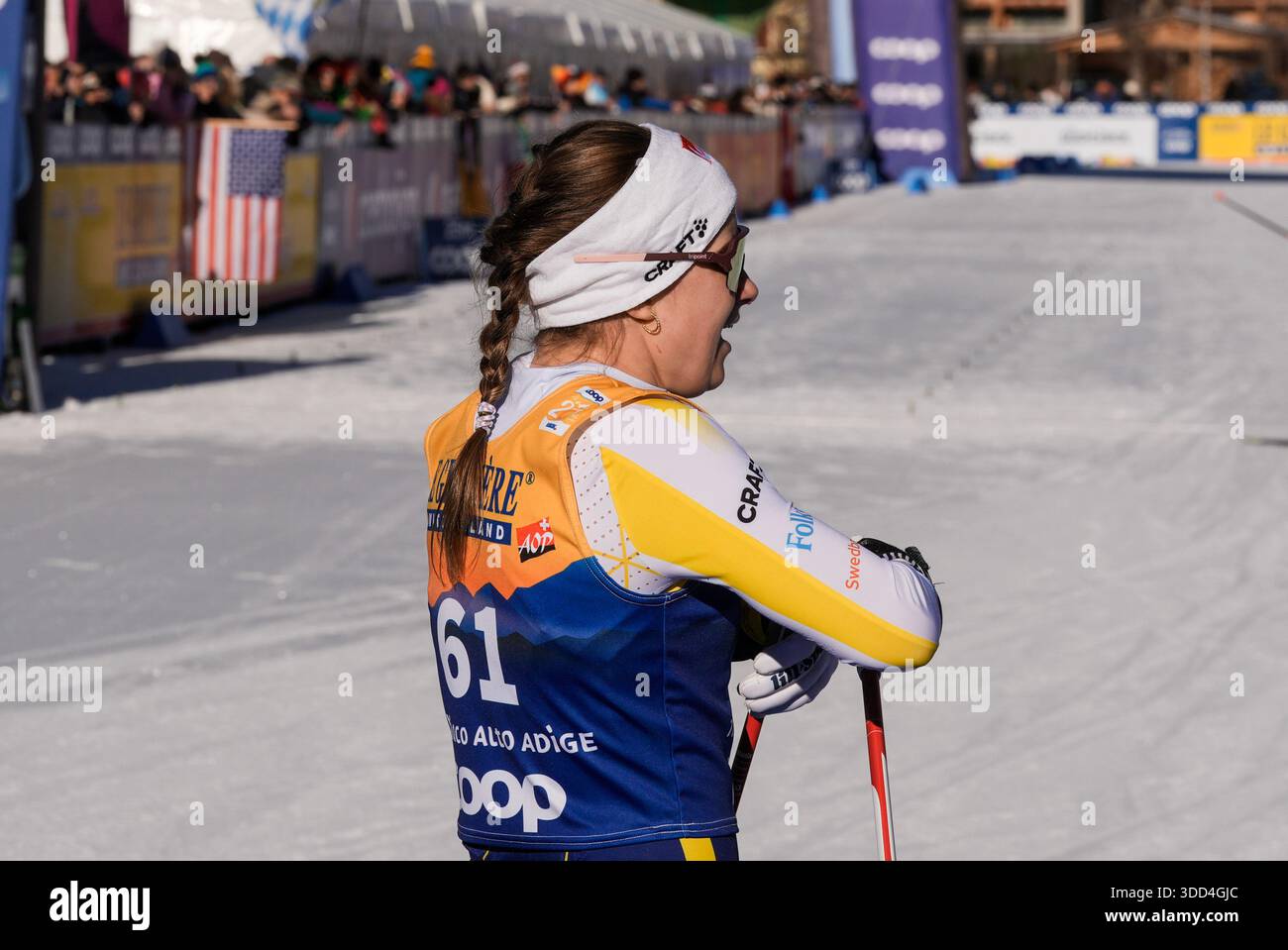 Oslo 20251228. Sweden's Ebba Andersson during the sprint prologue in ...