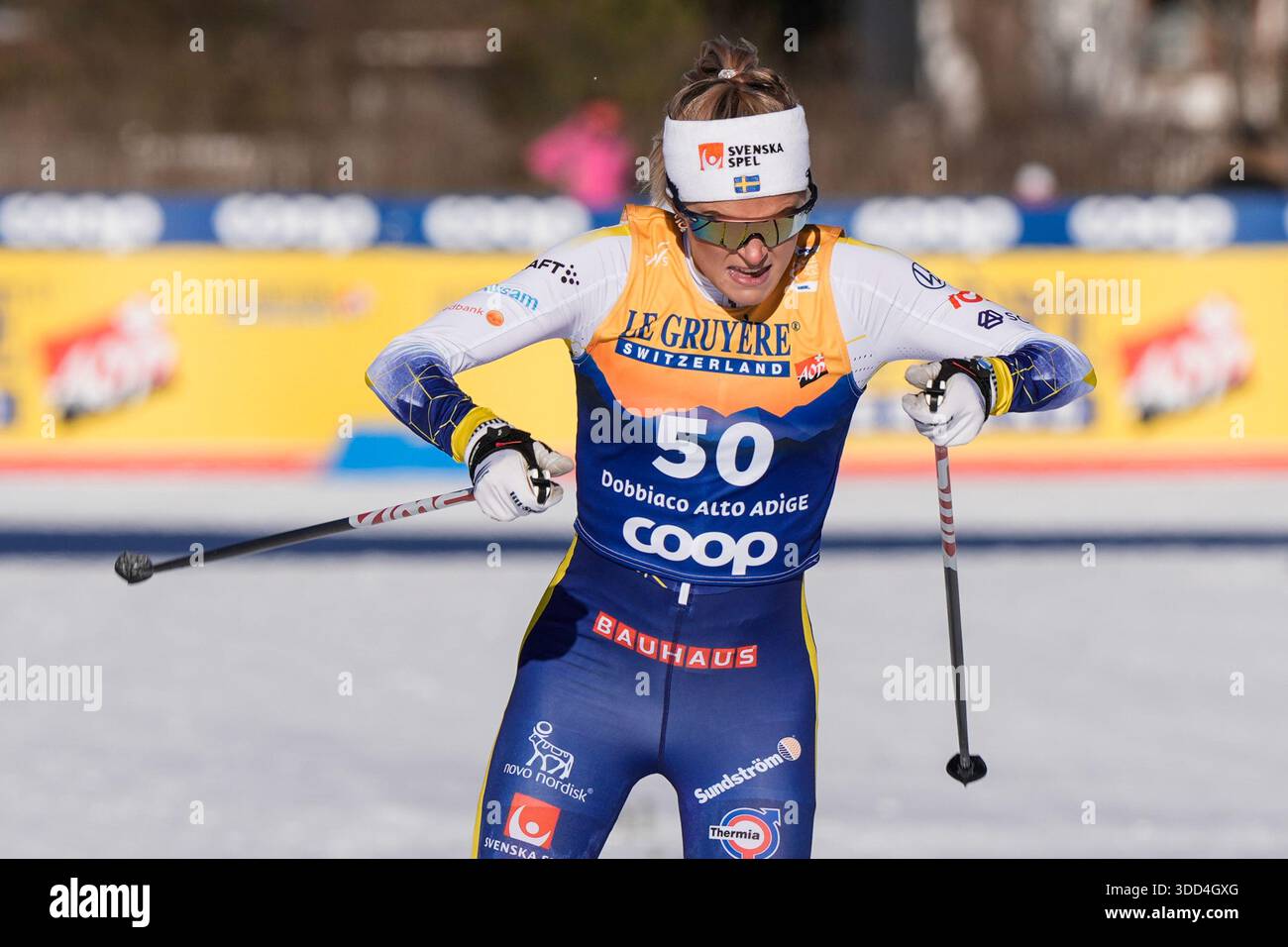 Oslo 20251228. Sweden's Frida Karlsson during the sprint prologue in ...