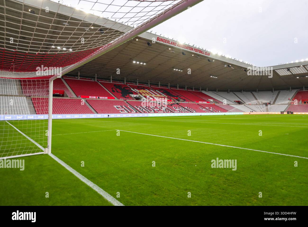 General View inside the Stadium Of Light during the Sunderland v Leeds ...