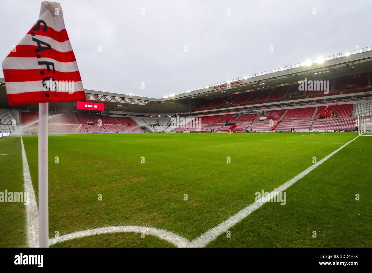 General View inside the Stadium Of Light during the Sunderland v Leeds ...