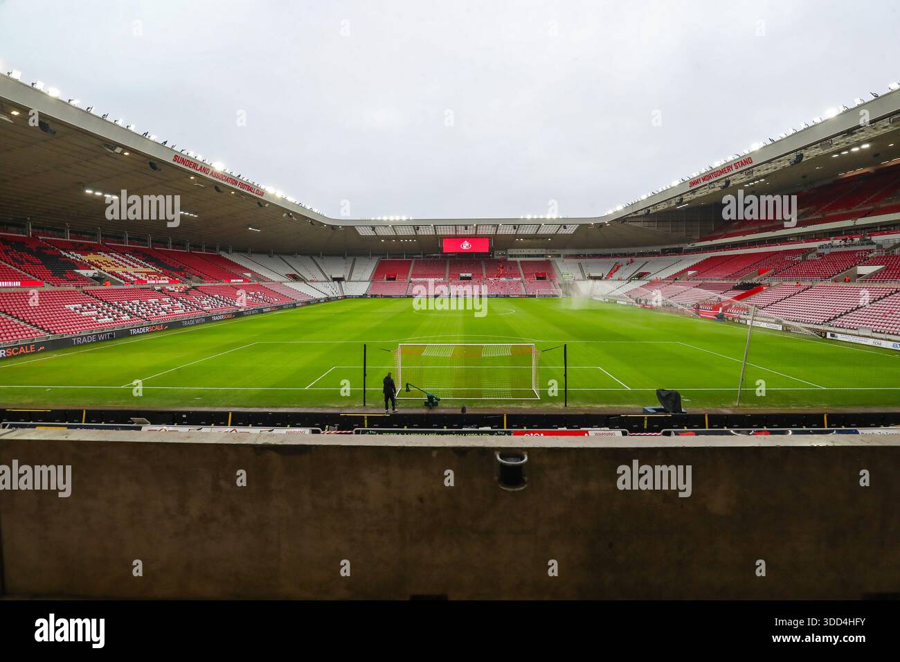 General View inside the Stadium Of Light during the Sunderland v Leeds ...