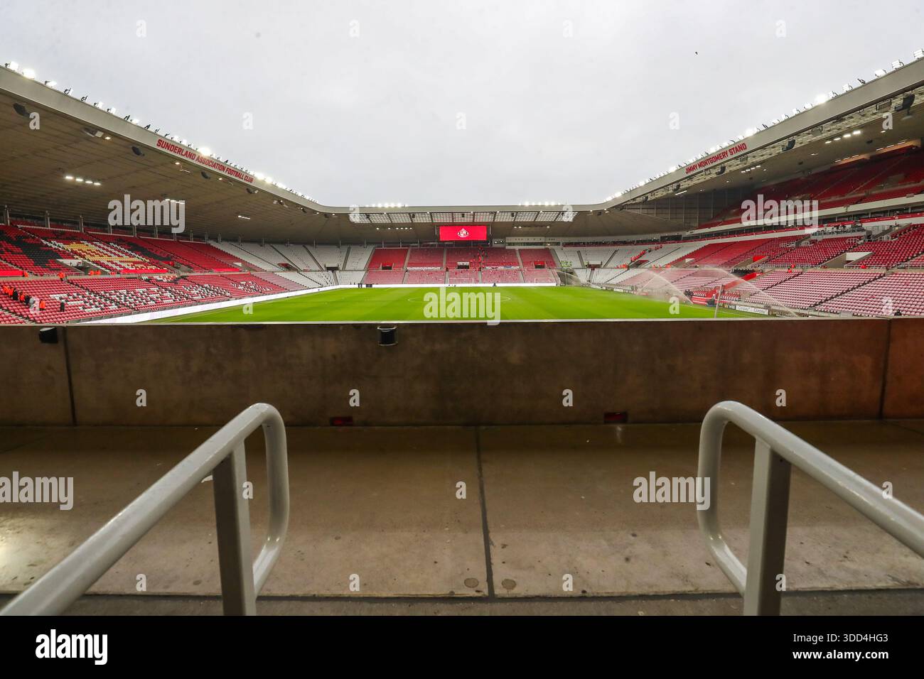 General View inside the Stadium Of Light during the Sunderland v Leeds ...