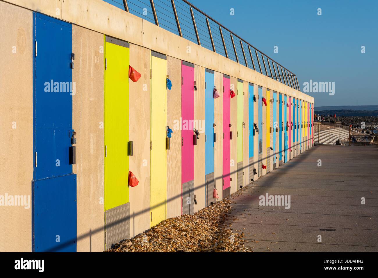 Award winning concrete beach huts hi-res stock photography and images ...