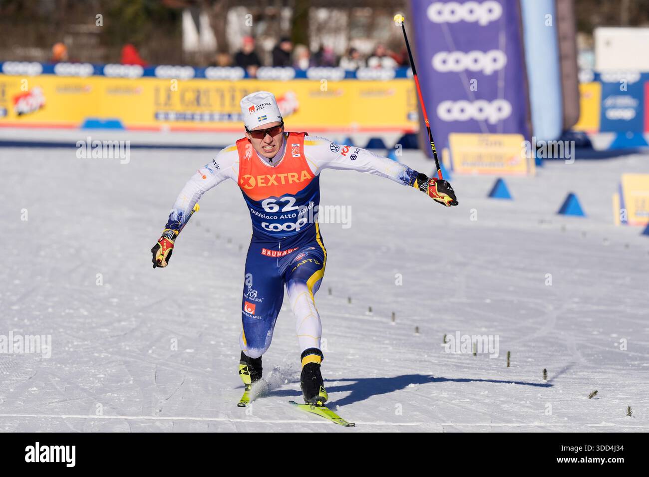 Oslo 20251228. Sweden's Gustaf Berglund during the sprint prologue in ...