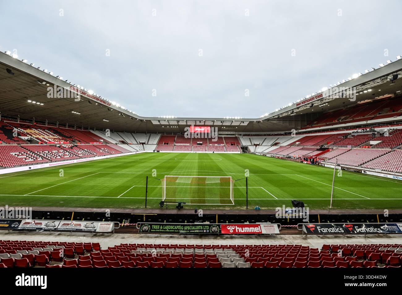 A general view of Stadium Of Light ahead of the Premier League match ...