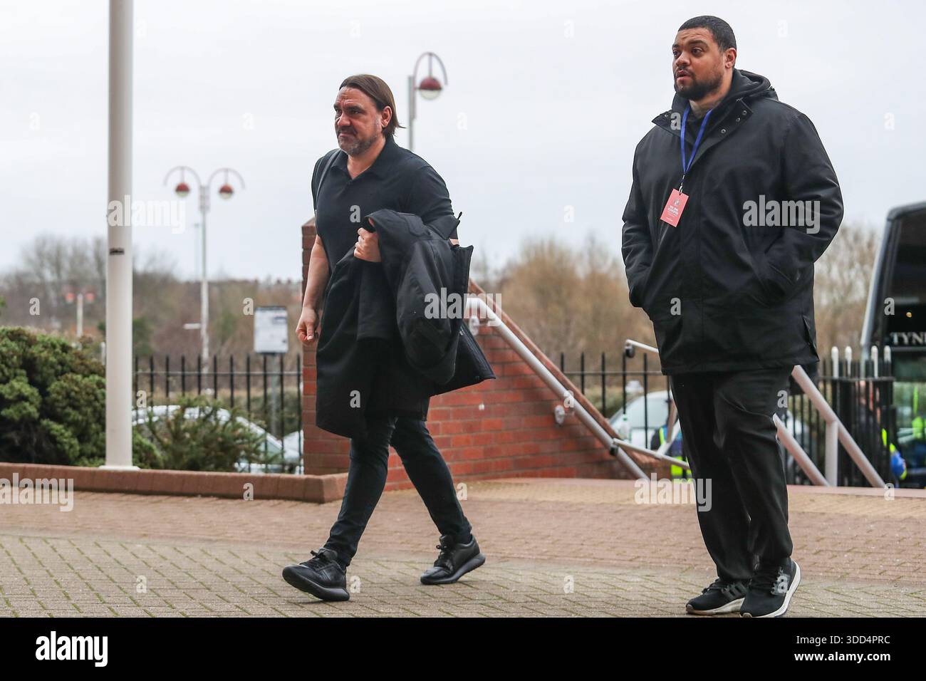 Daniel Farke Manager Of Leeds United Arrives during the Sunderland v ...