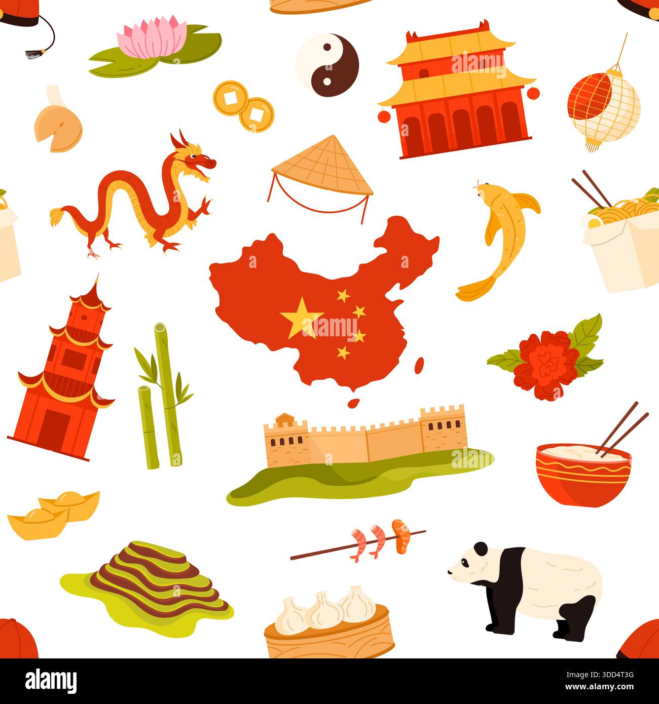 Yin and yang map Stock Vector Images - Alamy