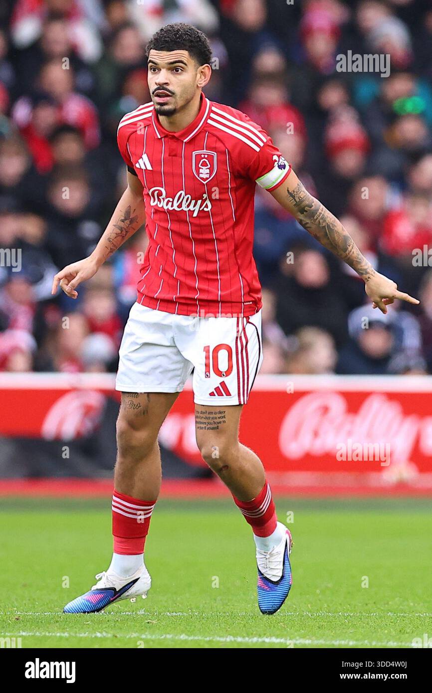 Morgan Gibbs-White of Nottingham Forest during the Nottingham Forest v ...