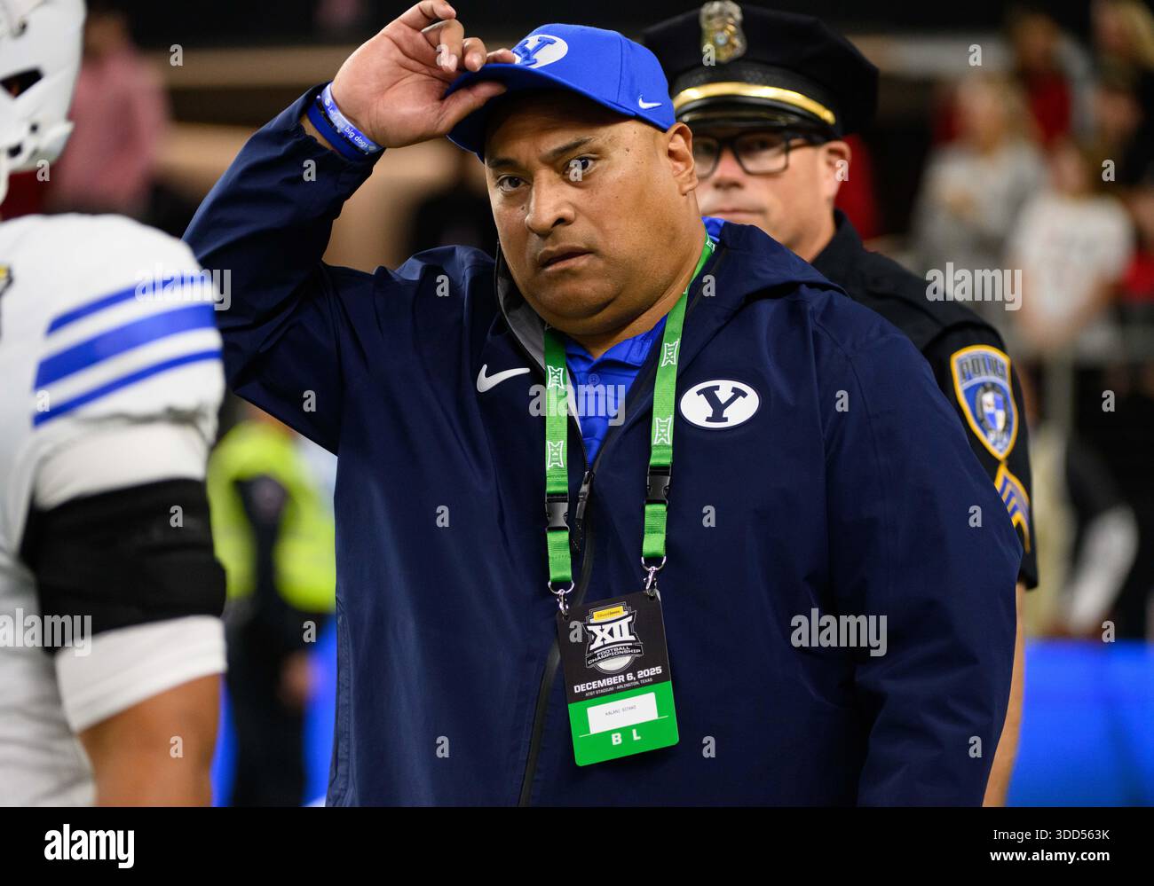 December 06, 2025 BYU Cougars head coach Kalani Sitake before the NCAA ...