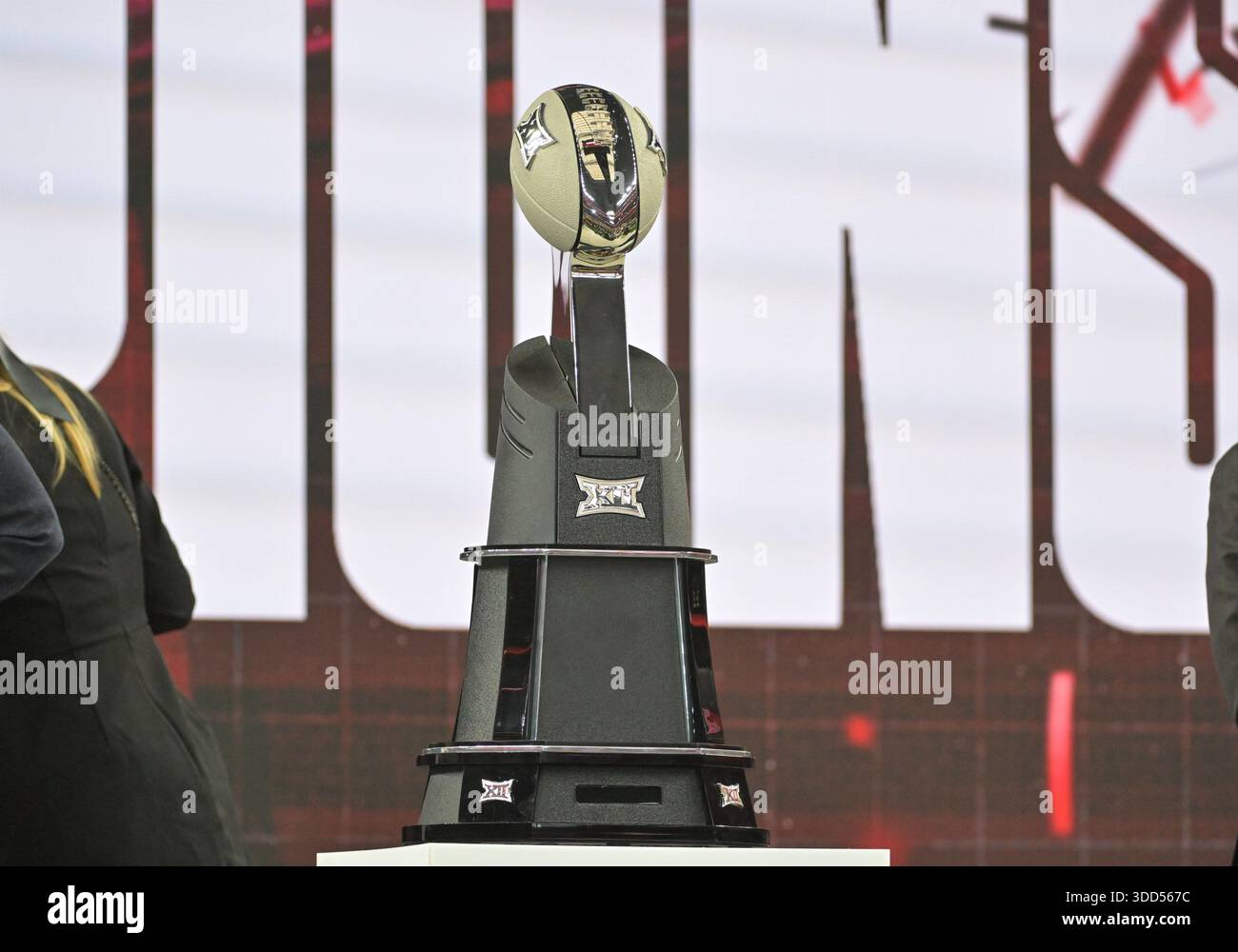 December 06, 2025 Big 12 trophy after the NCAA Football game between ...