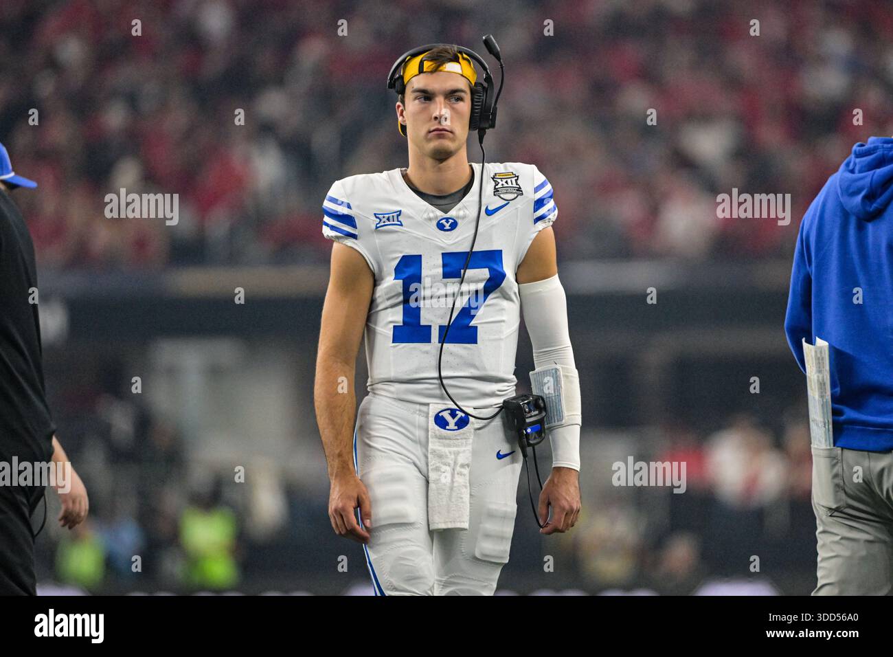 December 06, 2025 BYU Cougars quarterback Cole Hagen (17) during the ...