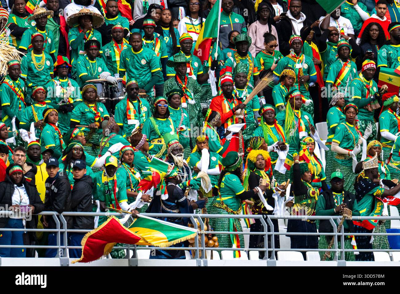 during the Africa Cup of Nations (CAN) 2025 Group D football match ...