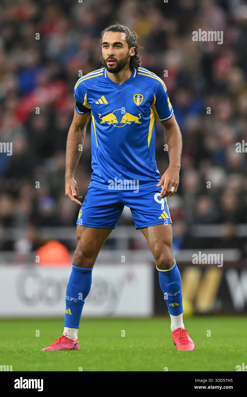 Leeds United's Dominic Calvert-Lewin is seen during the Premier League ...