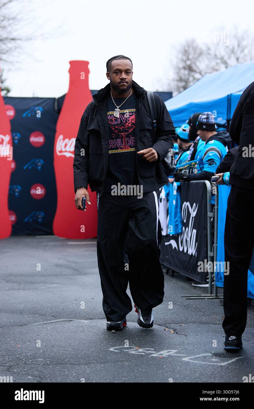 Carolina Panthers linebacker D.J. Wonnum arrives at Bank of America ...