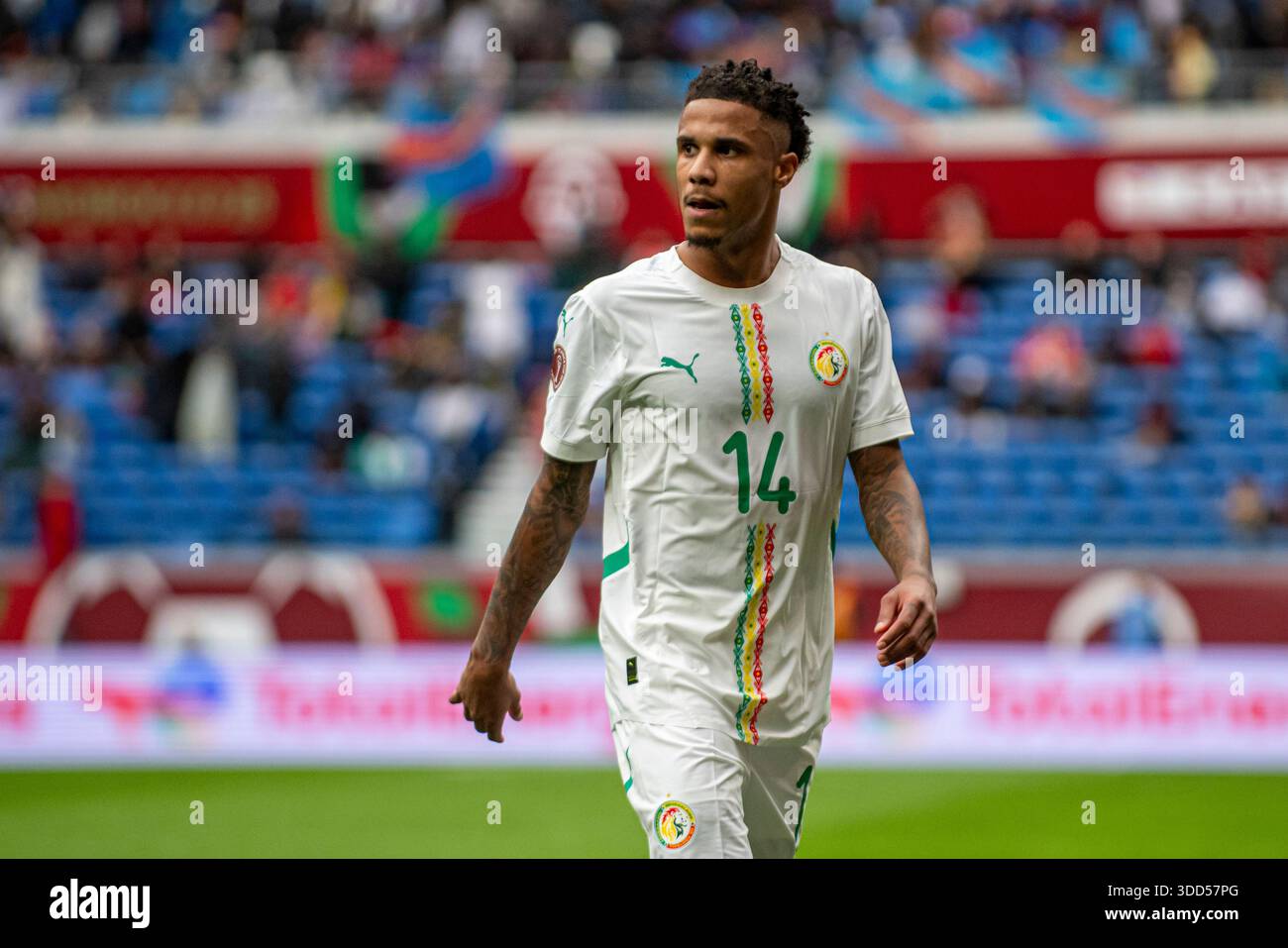 Ismail Jakobs of Senegal looks on during the Africa Cup of Nations (CAN ...