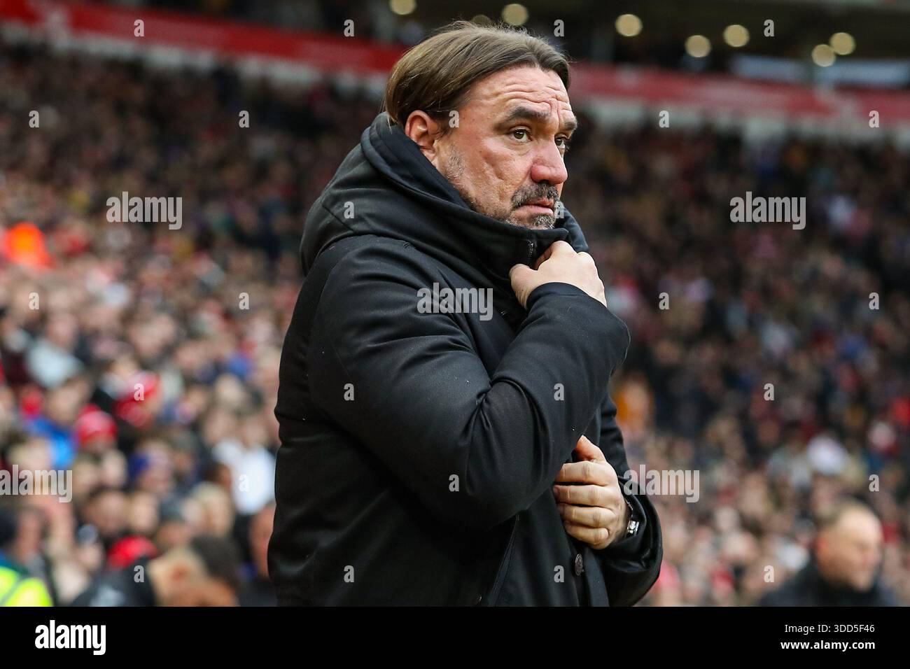 Daniel Farke Manager Of Leeds United during the Sunderland v Leeds ...