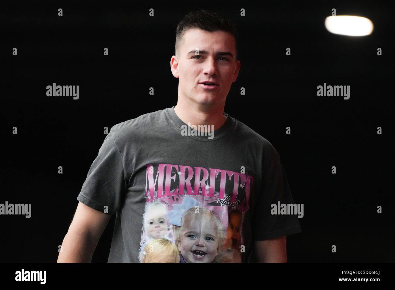 Cincinnati Bengals kicker Evan McPherson arrives before an NFL football ...