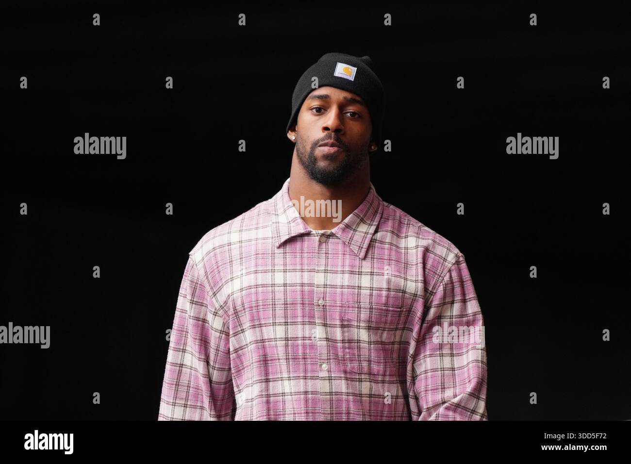 Cincinnati Bengals cornerback Dax Hill arrives before an NFL football ...