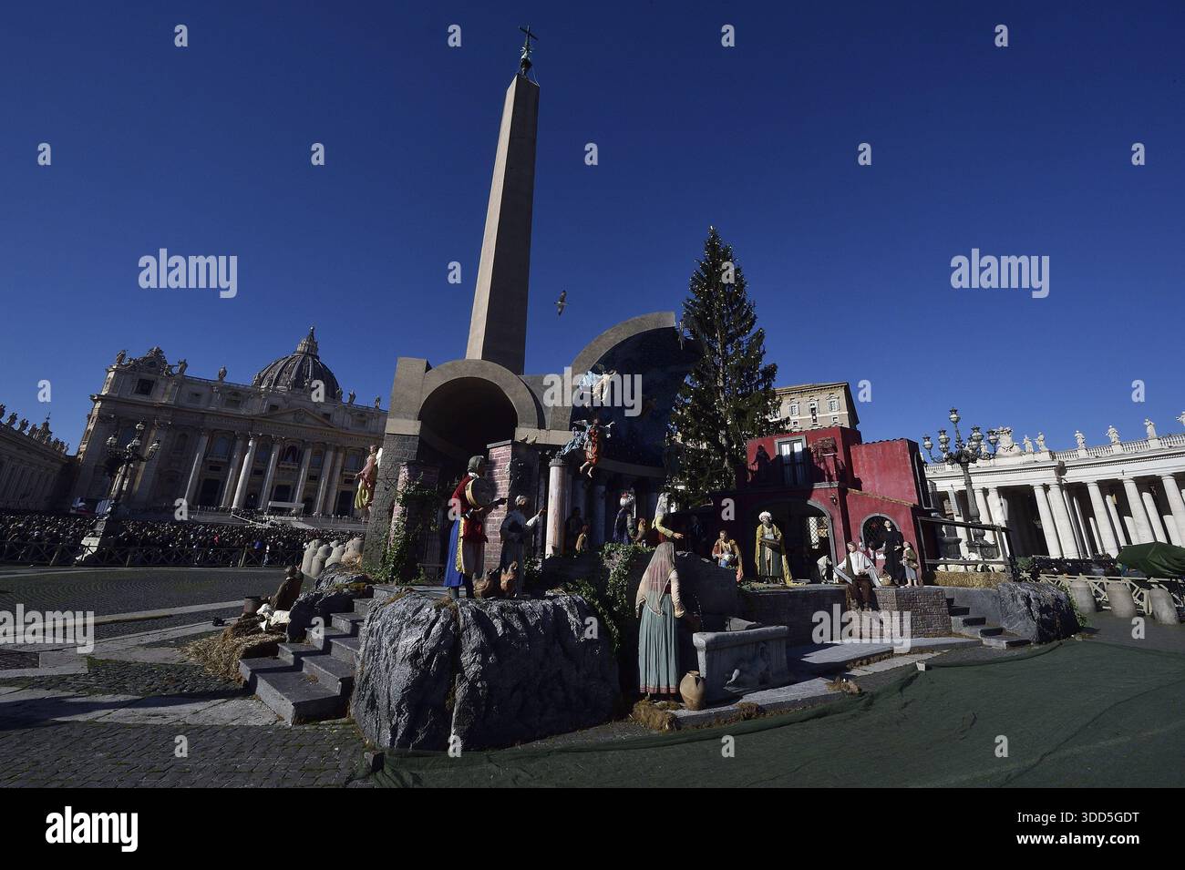**NO LIBRI** Italy, Rome, Vatican, 2025/12/28 .Nativity scene as Pope ...