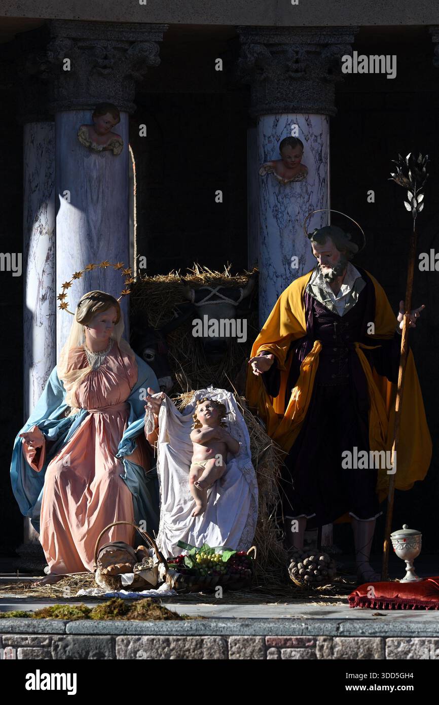 **NO LIBRI** Italy, Rome, Vatican, 2025/12/28 .Nativity scene in St ...