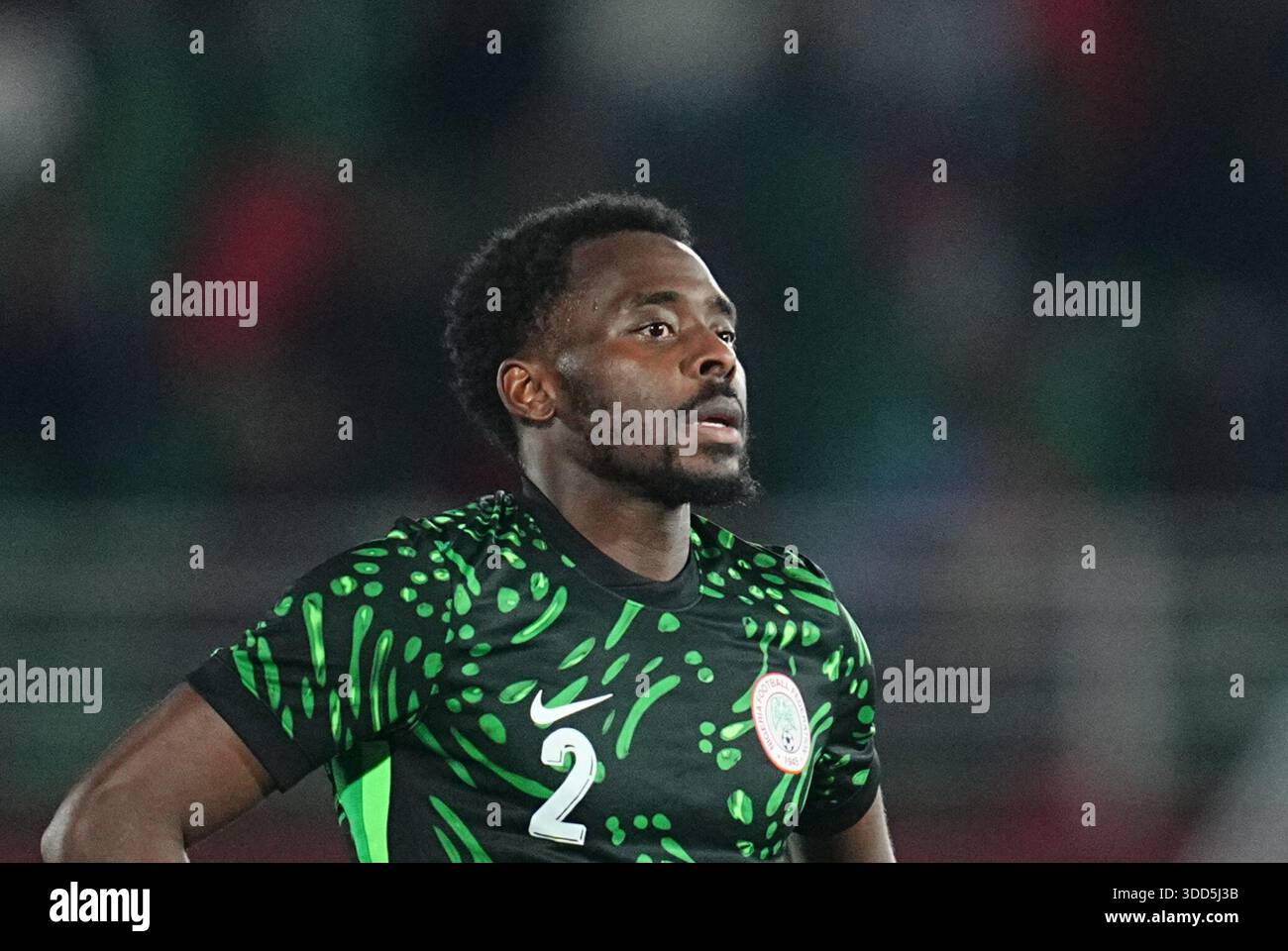 December 27 2025: Bright Osyi Samuel of Nigeria looks on during a 2025 ...