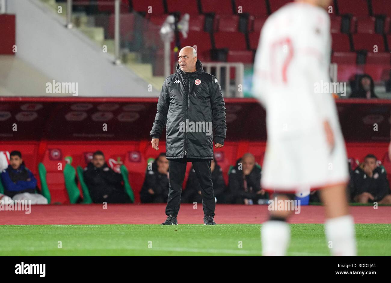 December 27 2025: Sami Trabelsi of Tunisia looks on during a 2025 AFCON ...