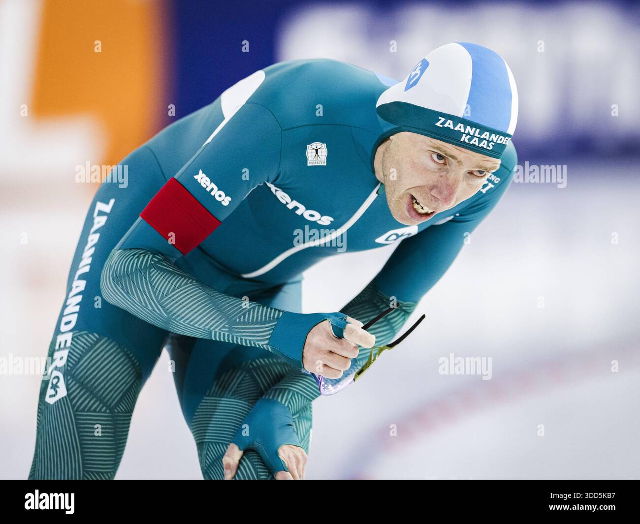 HEERENVEEN - Jorrit Bergsma after the men's 10,000m on the third day of ...