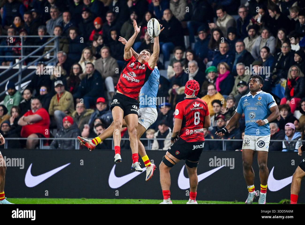 Benjamin WHITE of Toulon during the Top 14 match between Toulon and ...