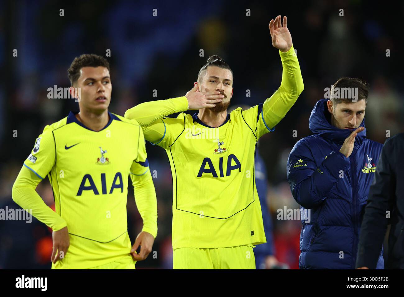 LONDON, UK - 28th Dec 2025: Radu Dragusin of Tottenham Hotspur ...