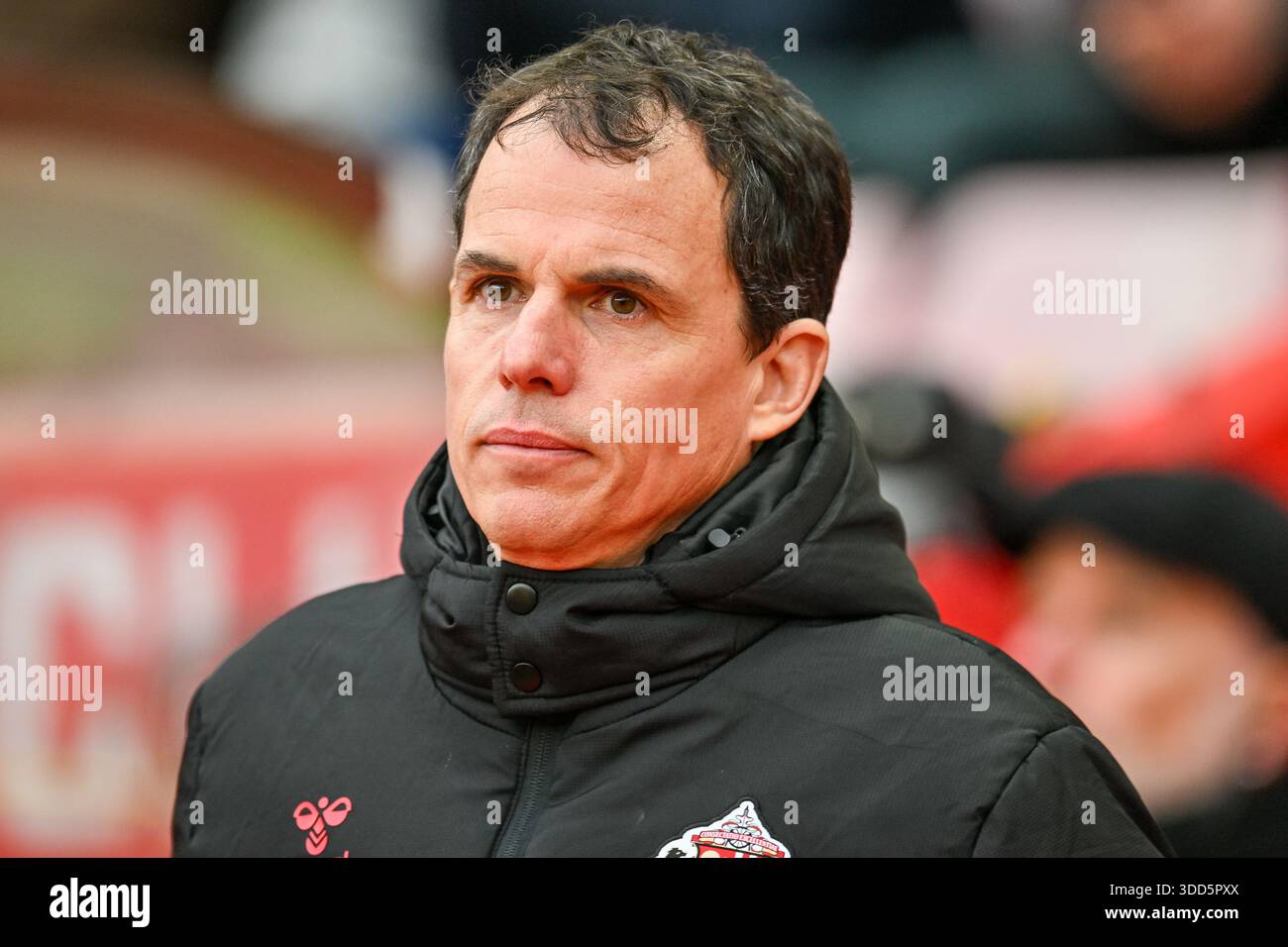 Régis Le Bris Manager of Sunderland FC during the Premier League match ...