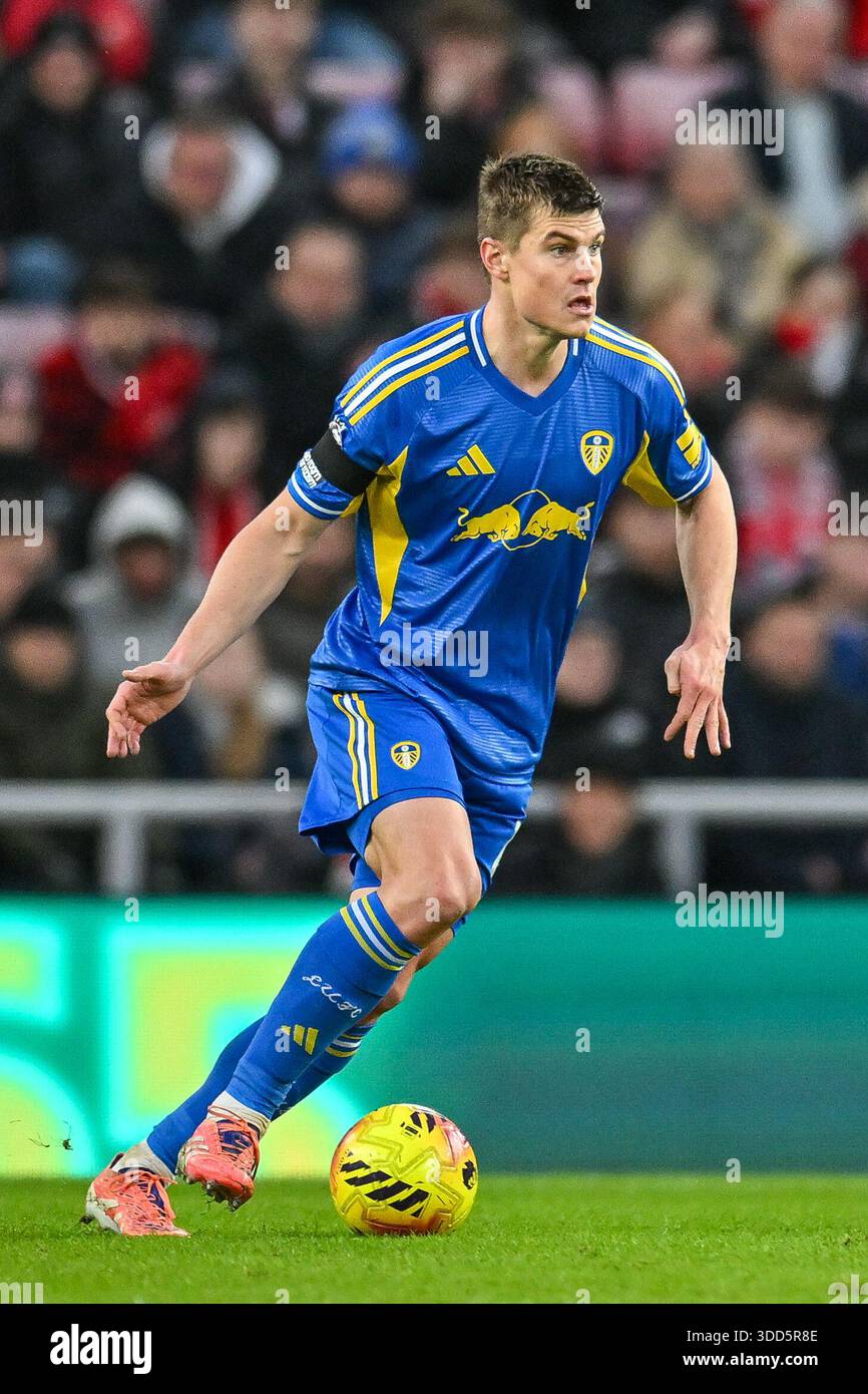 Jaka Bijol of Leeds United during the Premier League match between ...