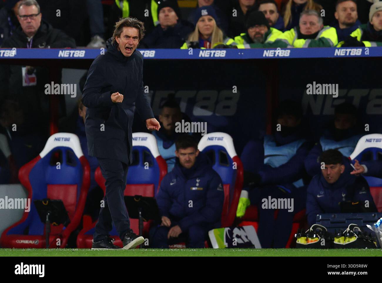 London, England, 28th December 2025. Thomas Frank, Manager of Tottenham ...
