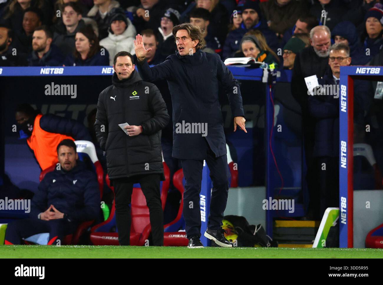 London, England, 28th December 2025. Thomas Frank, Manager of Tottenham ...