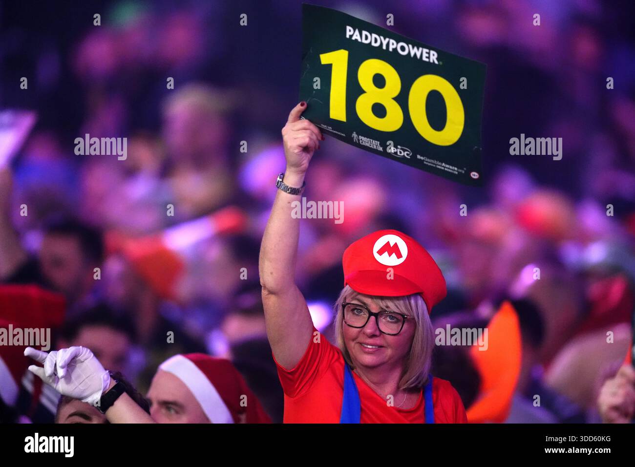 Fans in fancy dress on day fifteen of the Paddy Power World Darts ...