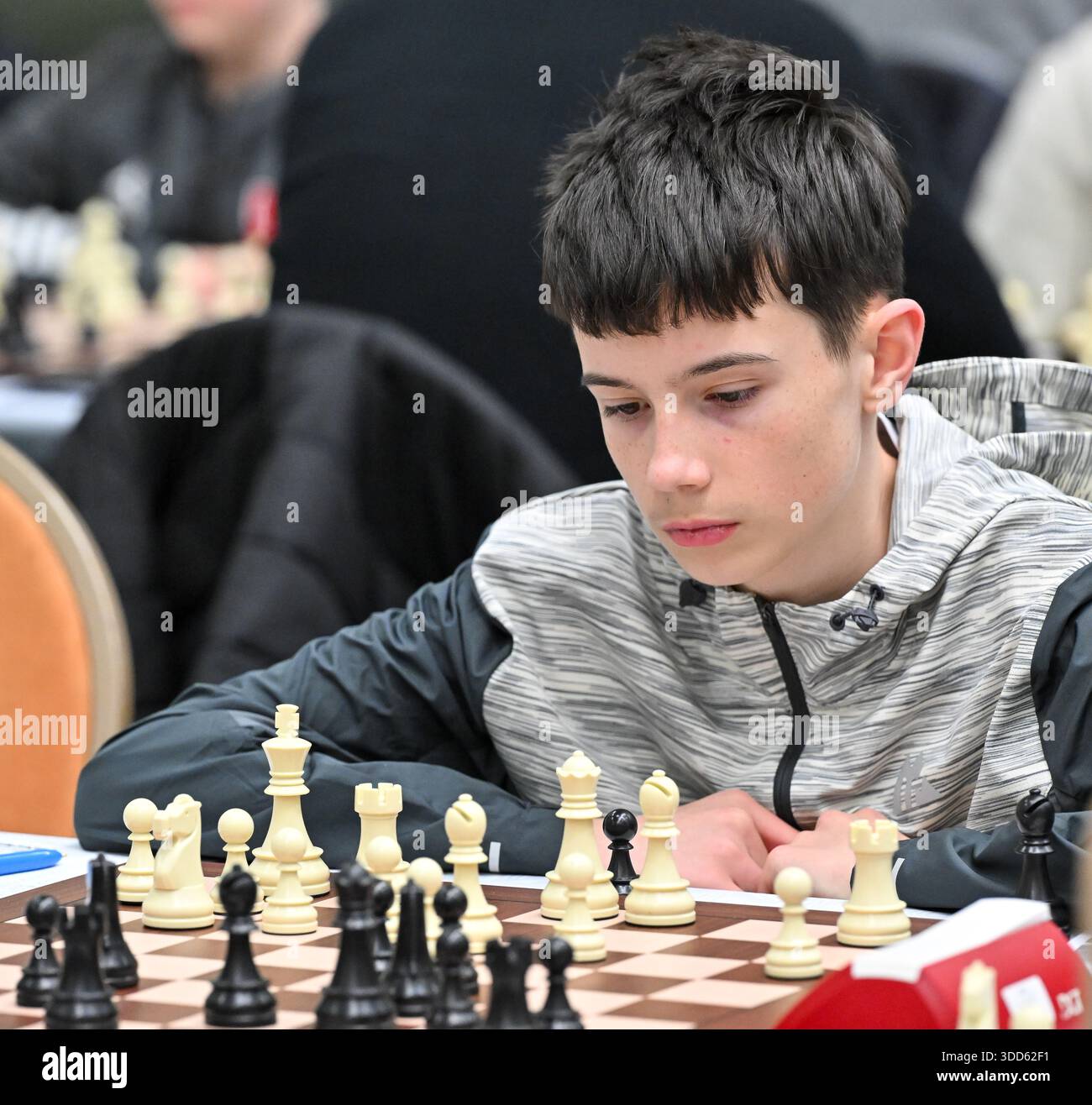 Hastings, UK, 28 December 2025. Woods, Yannick during the 99th Hastings ...