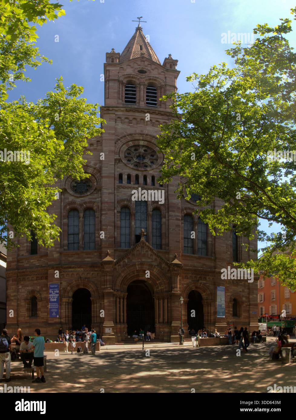 Protestant church temple neuf hi-res stock photography and images - Alamy