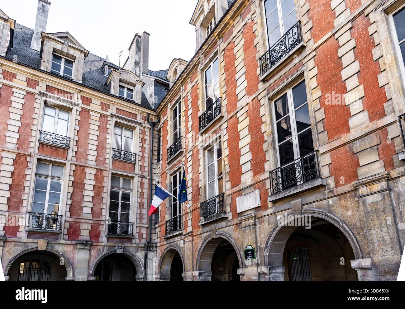 Exterior of the Maison de Victor Hugo, former home of the famous French ...