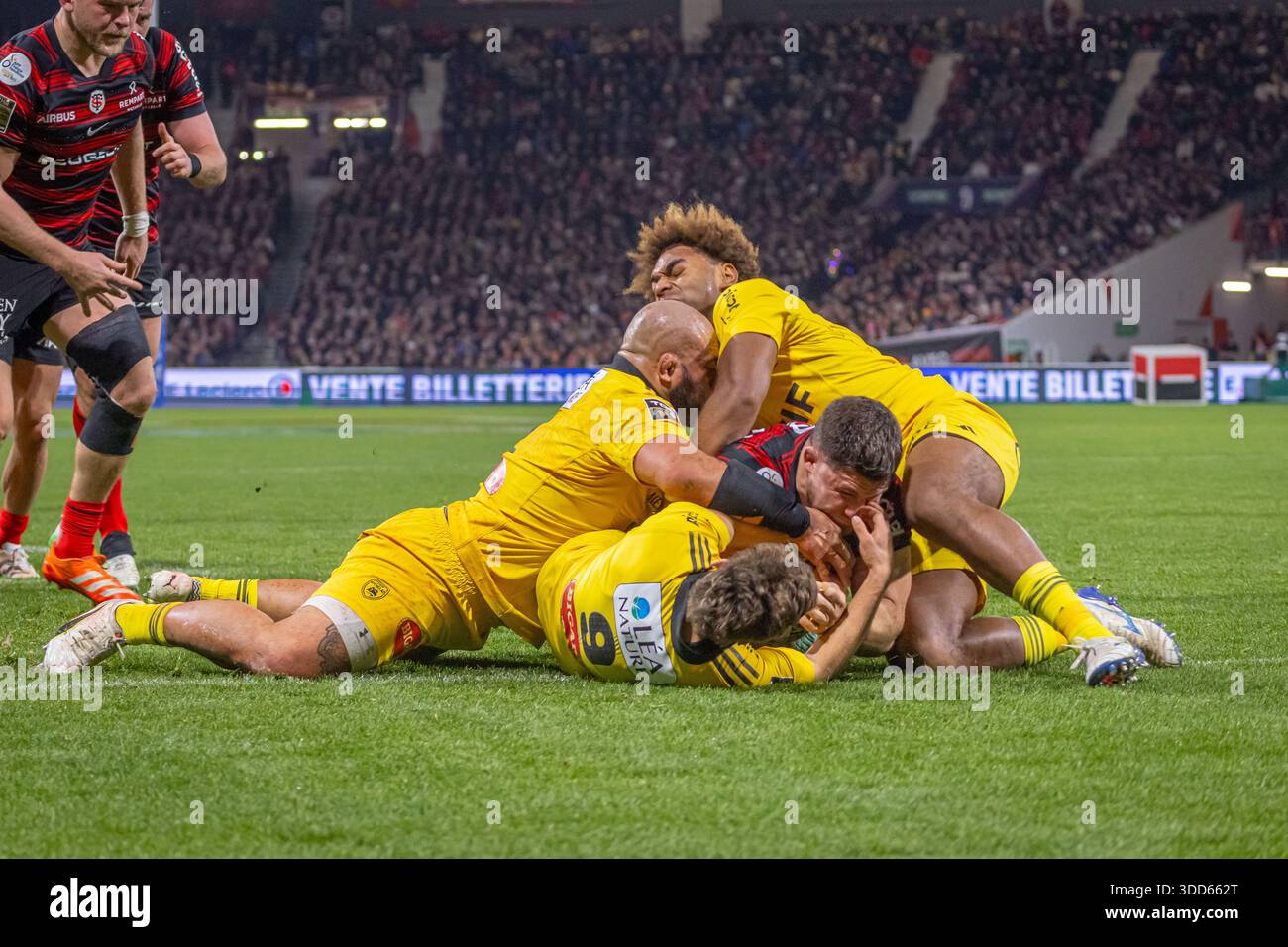 Julien MARCHAND of Stade Toulousain during the French championship Top ...