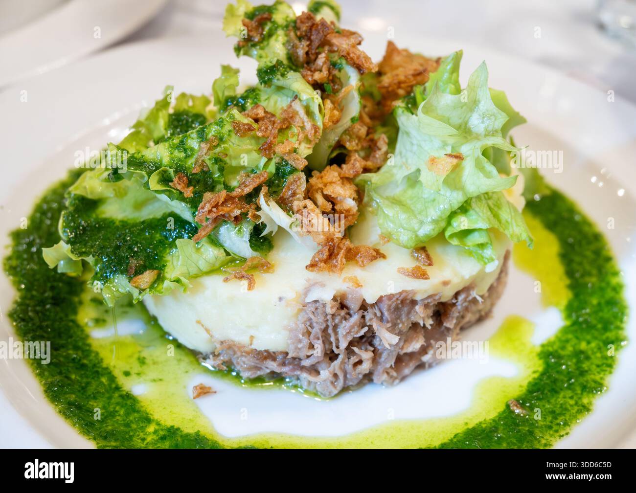 Parmentier of candied duck hi-res stock photography and images - Alamy