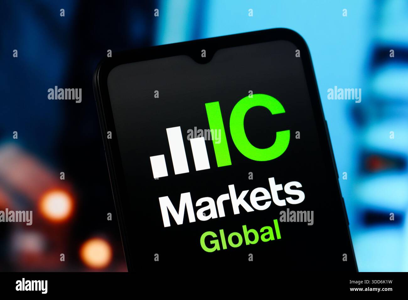 December 28, 2025, Canada: In this photo illustration, the IC Markets ...