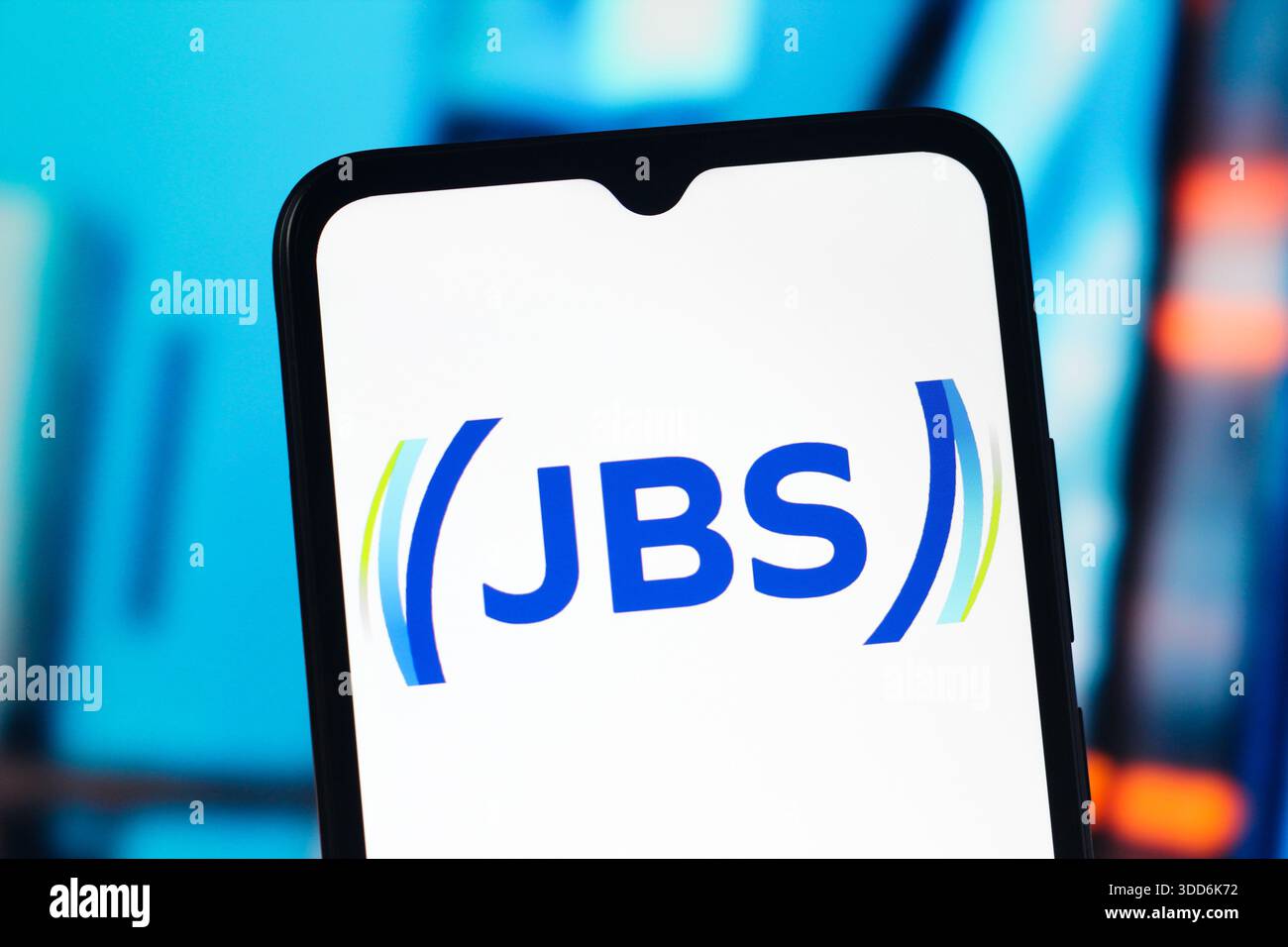 December 28, 2025, Canada: In this photo illustration, the JBS logo is ...