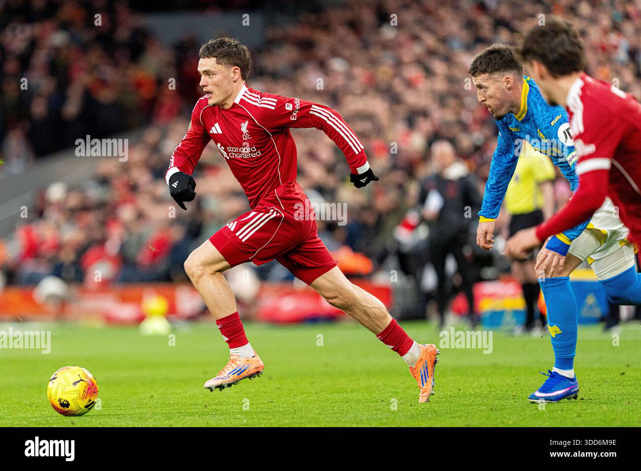 Florian Wirtz of Liverpool in action during the Premier League match ...