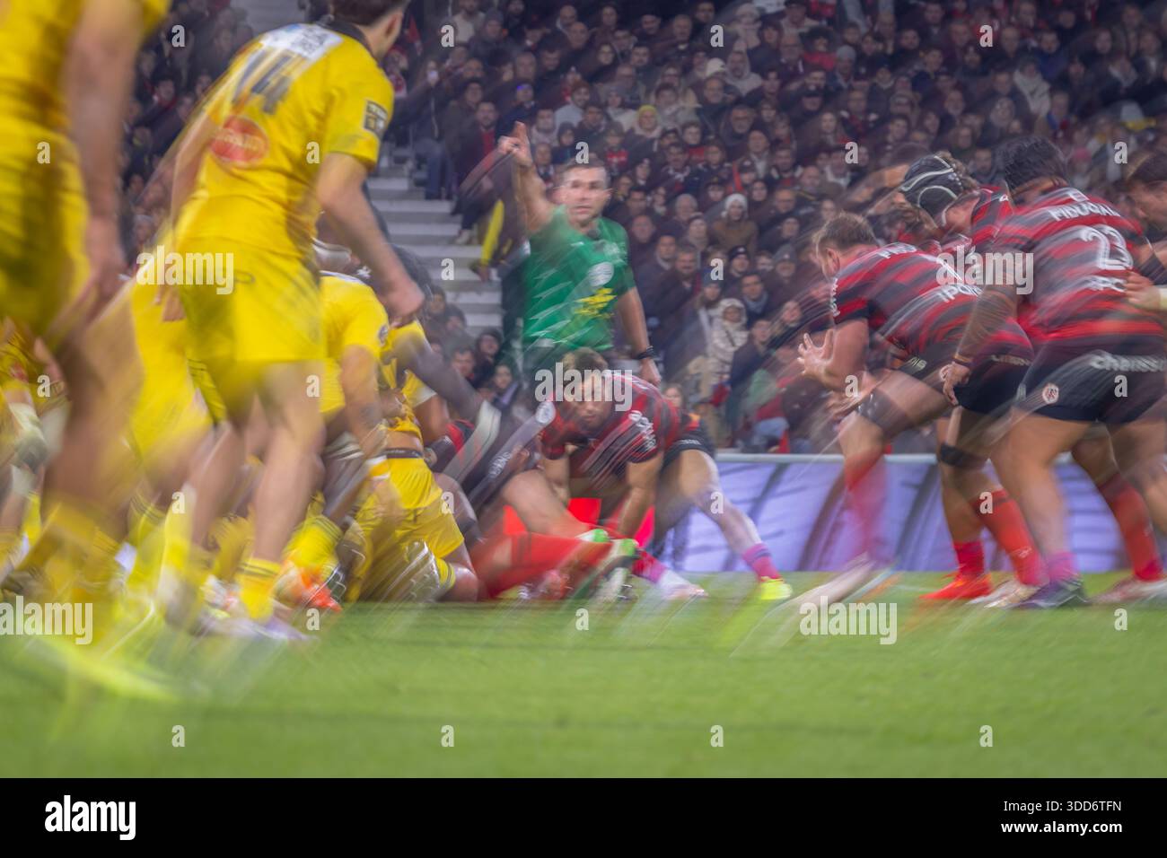 Paul GRAOU of Stade Toulousain during the French championship Top 14 ...