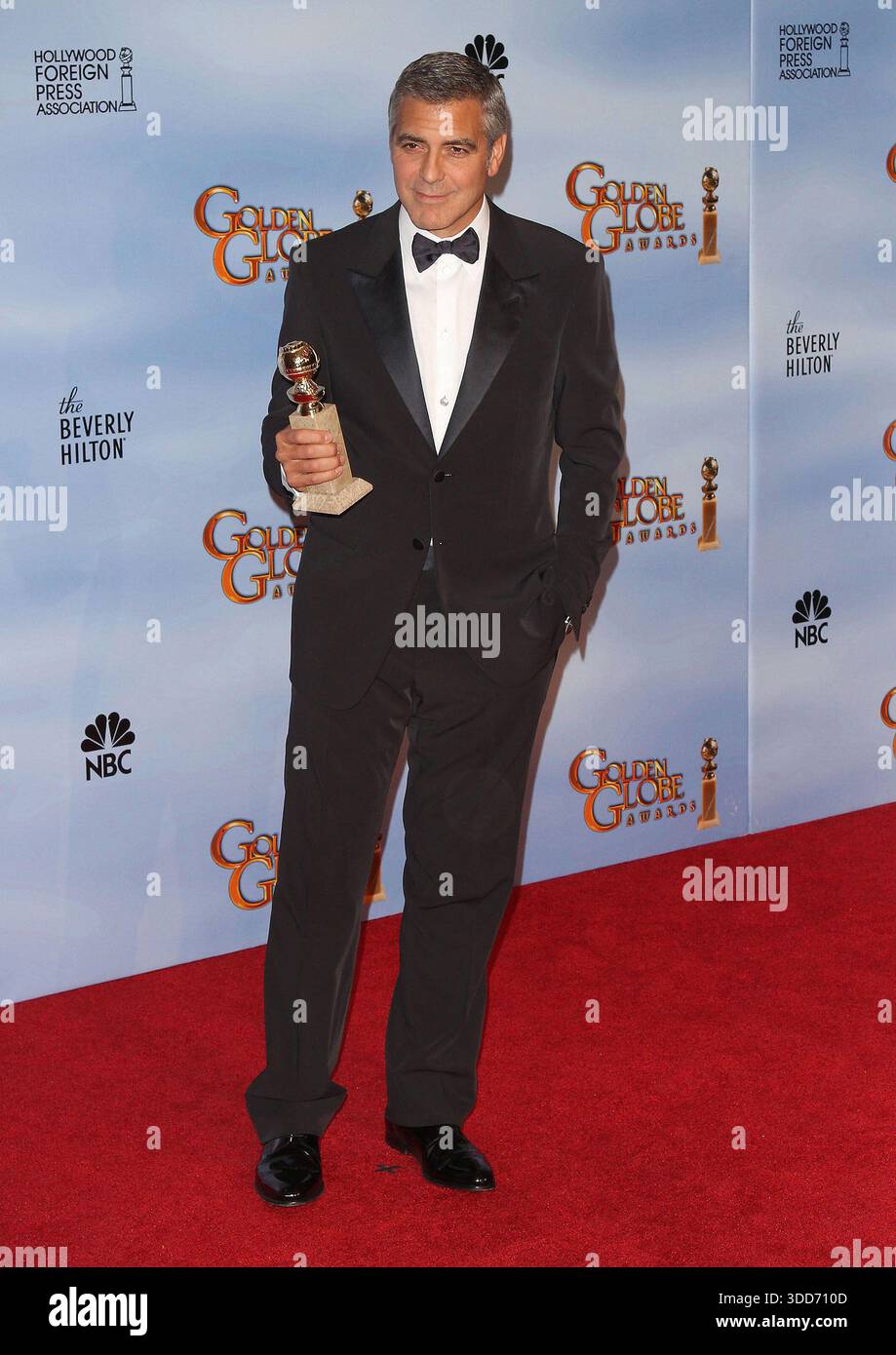 15 January 2012 - Hollywood, California - George Clooney. 69th Annual ...