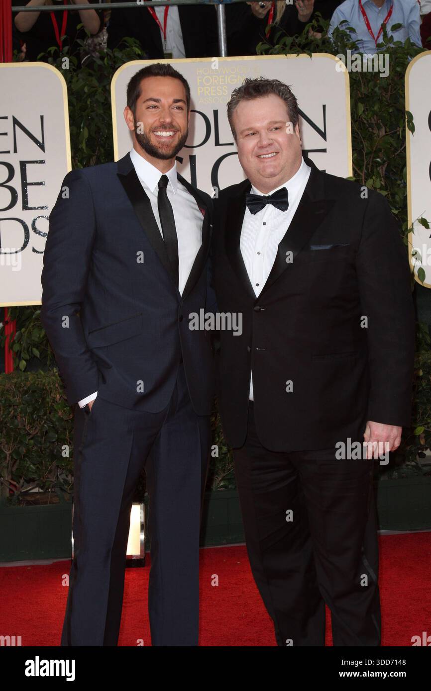 15 January 2012 - Hollywood, California - Zachary Levi and Eric ...