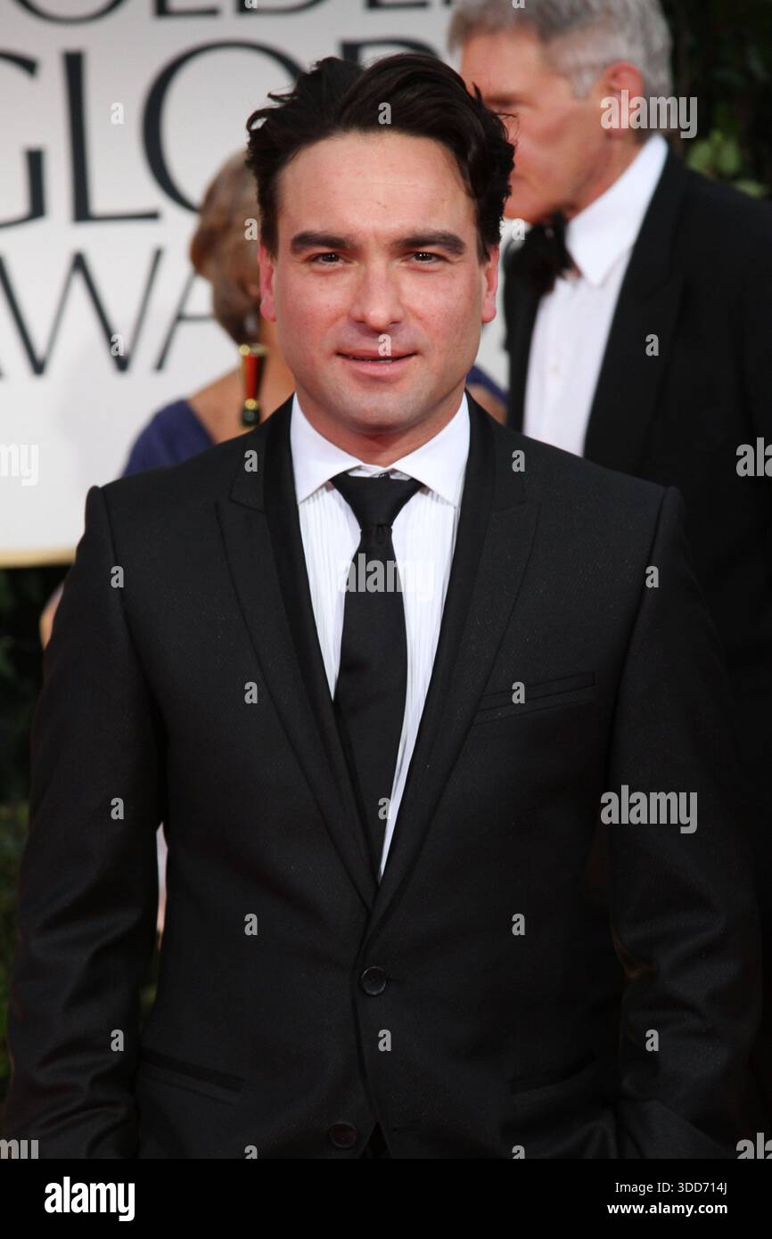 15 January 2012 - Hollywood, California - Johnny Galecki. 69th Annual ...