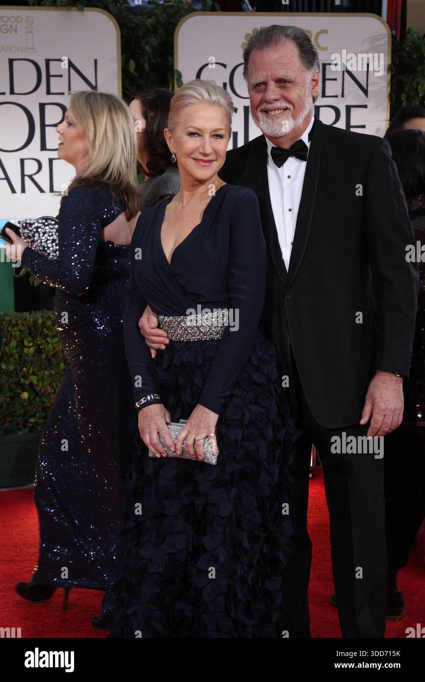 15 January 2012 - Hollywood, California - Helen Mirren and Taylor ...