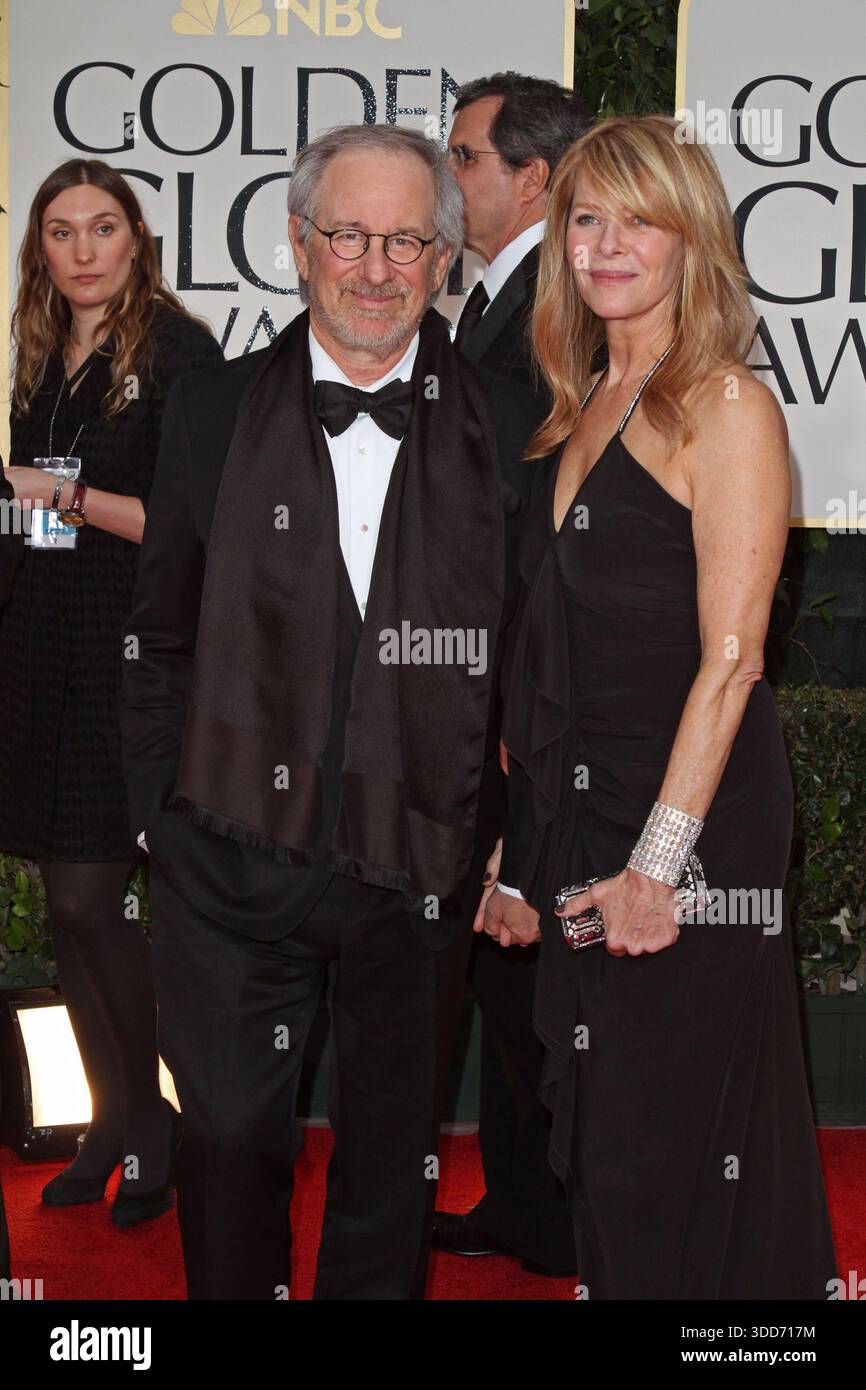 15 January 2012 - Hollywood, California - Steven Spielberg & Kate ...