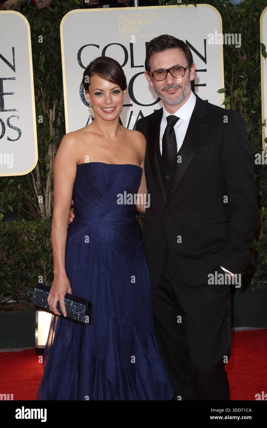 15 January 2012 - Hollywood, California - Berenice Bejo, Michel ...
