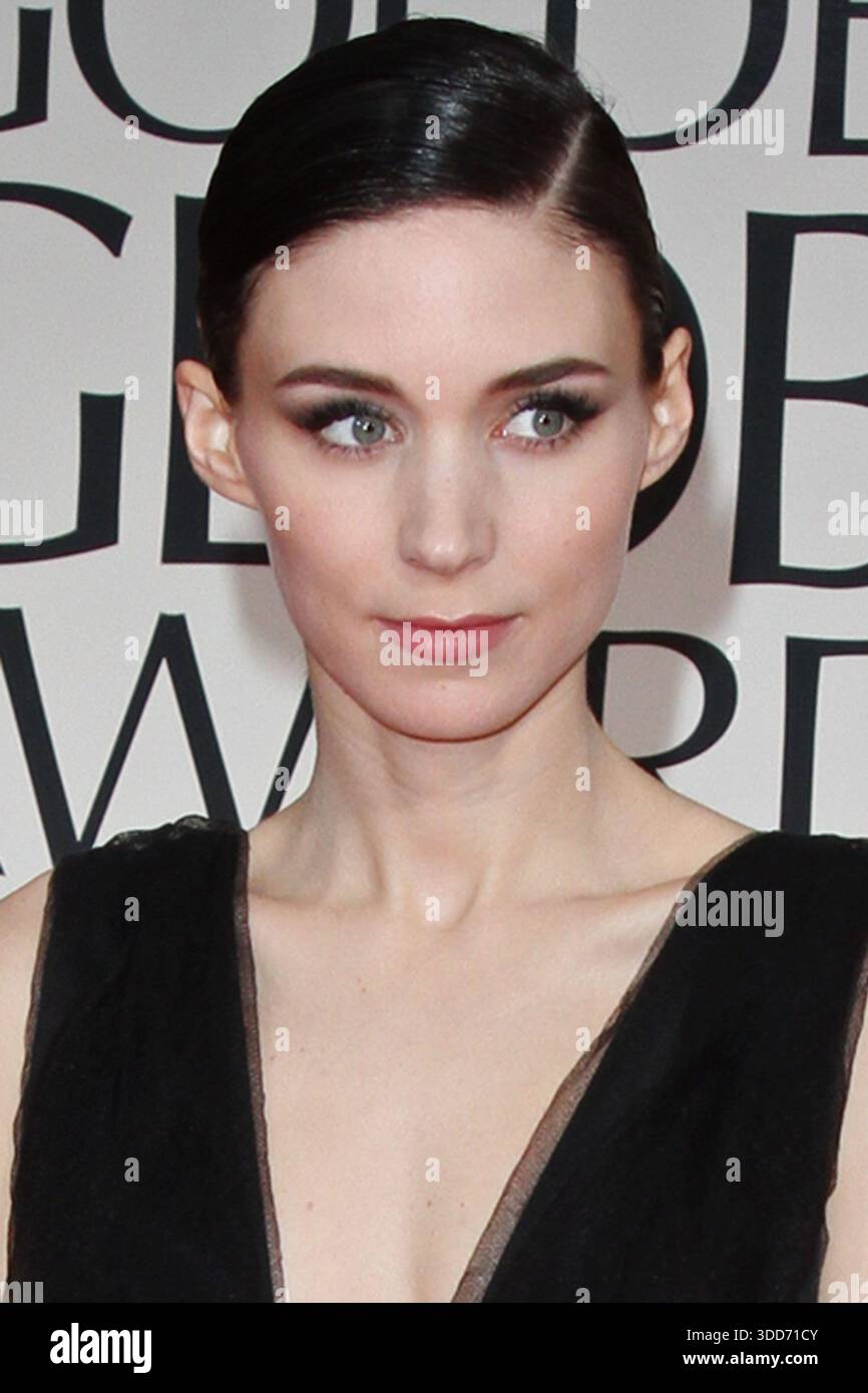 15 January 2012 - Hollywood, California - Rooney Mara. 69th Annual ...